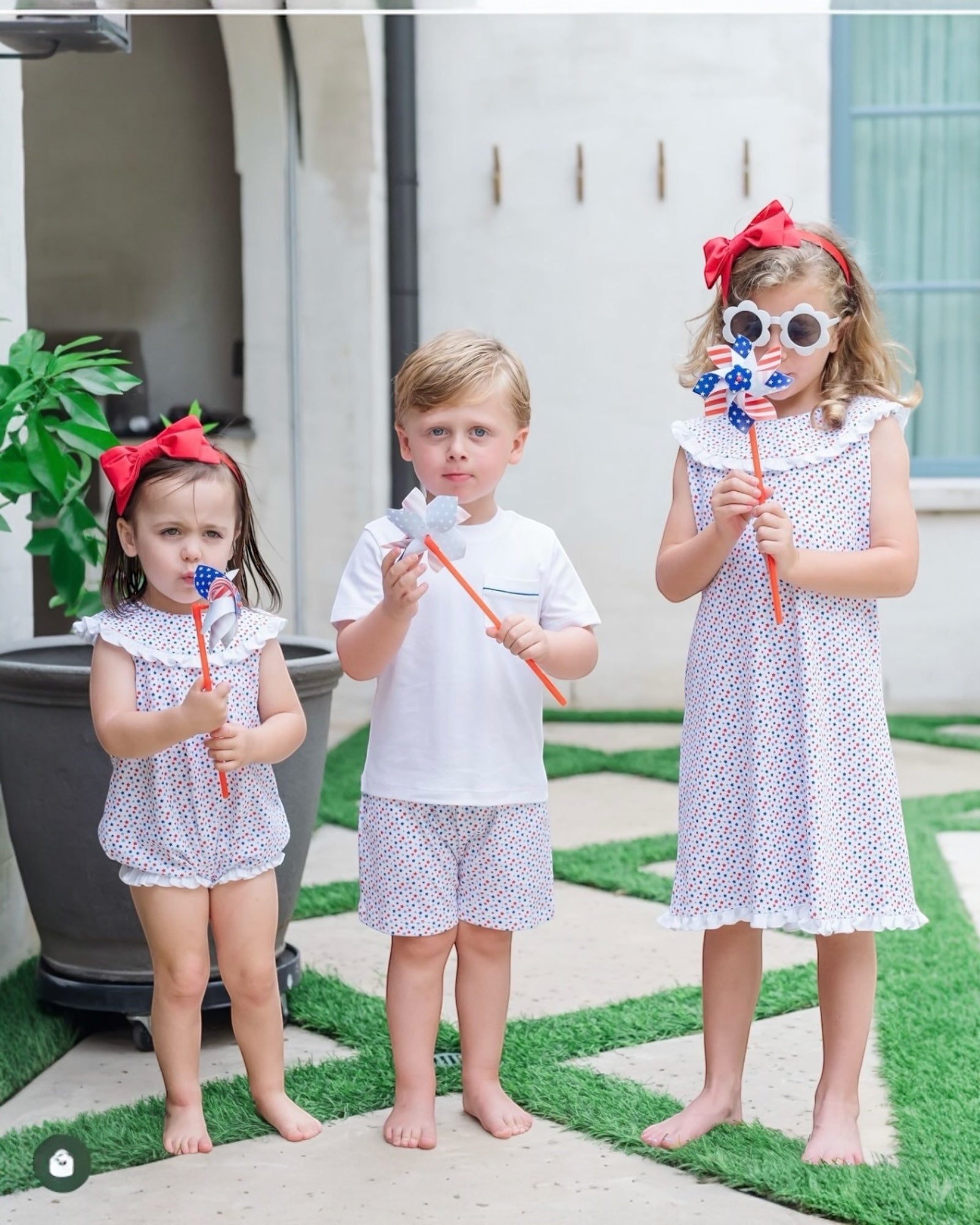 Walker Boys Short Set - Star Spangled – ShopThatStore.com